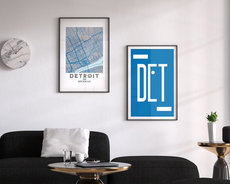 Detroit Wall Hanging Detroit Word Art Digital Download. Great for Home ...