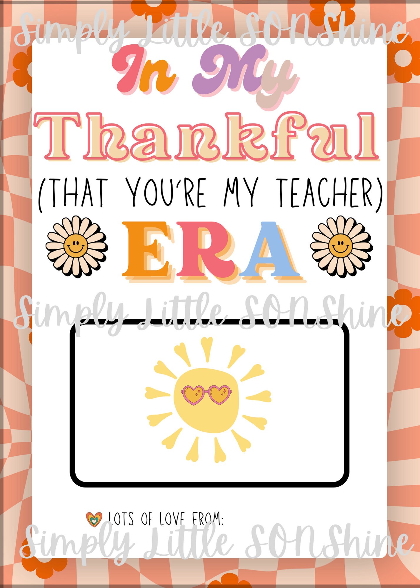 PRINTABLE Teacher Appreciation Gift Card Holder, Thanksgiving Teacher ...