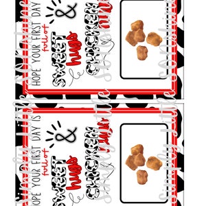 PRINTABLE Teacher Chick Fast Food Gift Card, Back to School Teacher ...