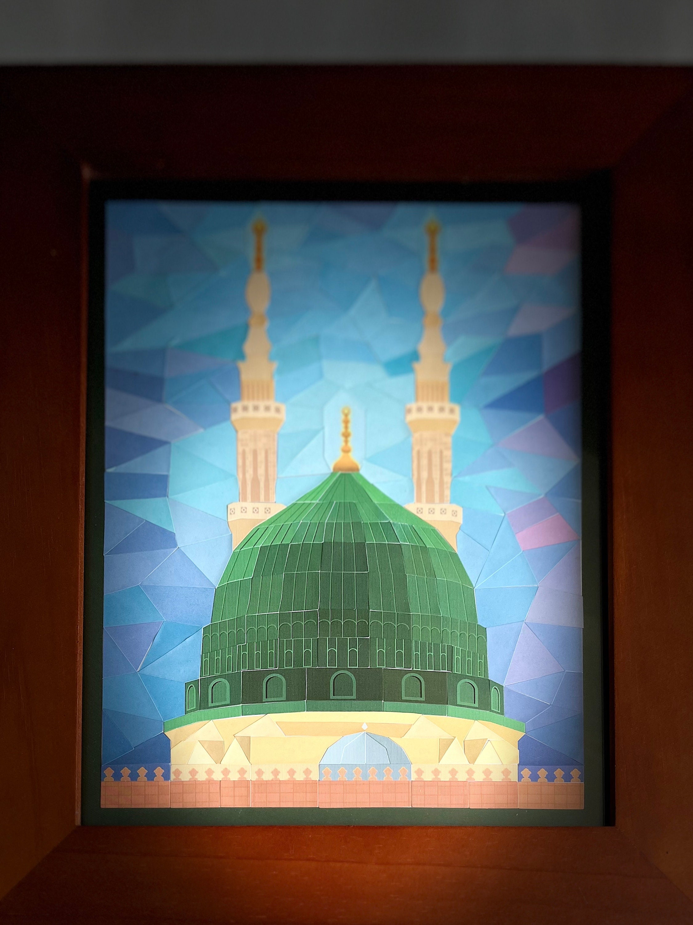 Paint by Stickers / Mosque Art / Madina / Momin Explorers / Ramadan ...