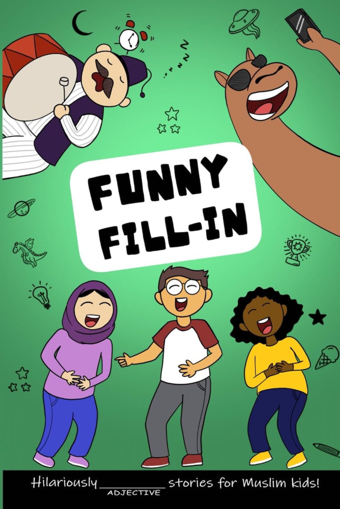Islamic Activity Book, Ramadan Gift, Adlib Muslim Funny-fill in Book - Etsy
