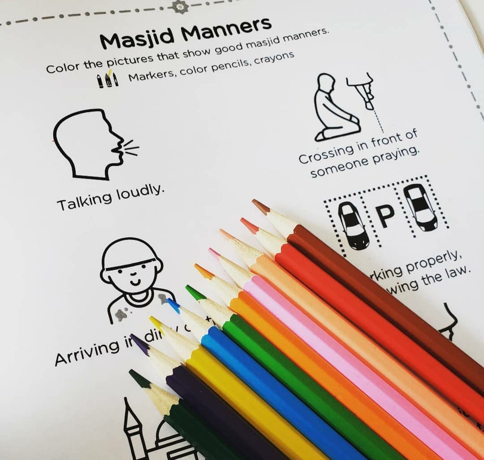 Libro de actividades de Ramadán, libro islámico para niños, calendario ...