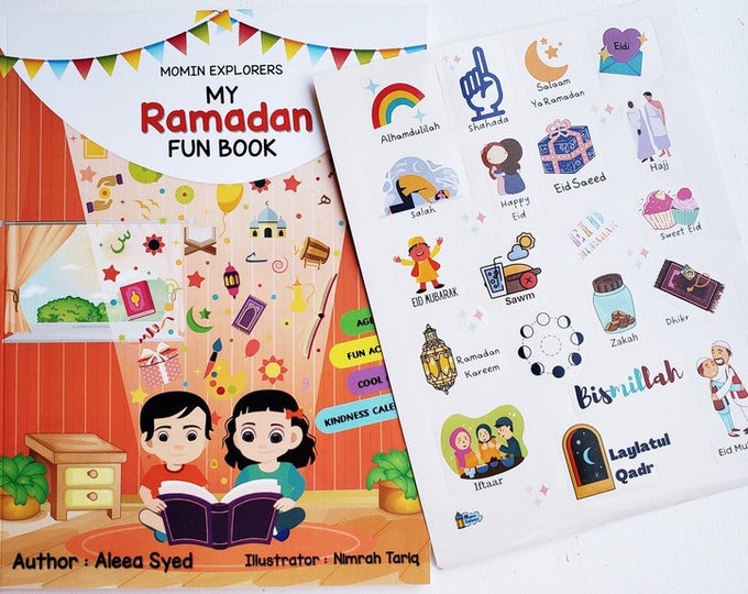 Ramadan Activity Book Eid Sale Islamic Book for Kids - Etsy