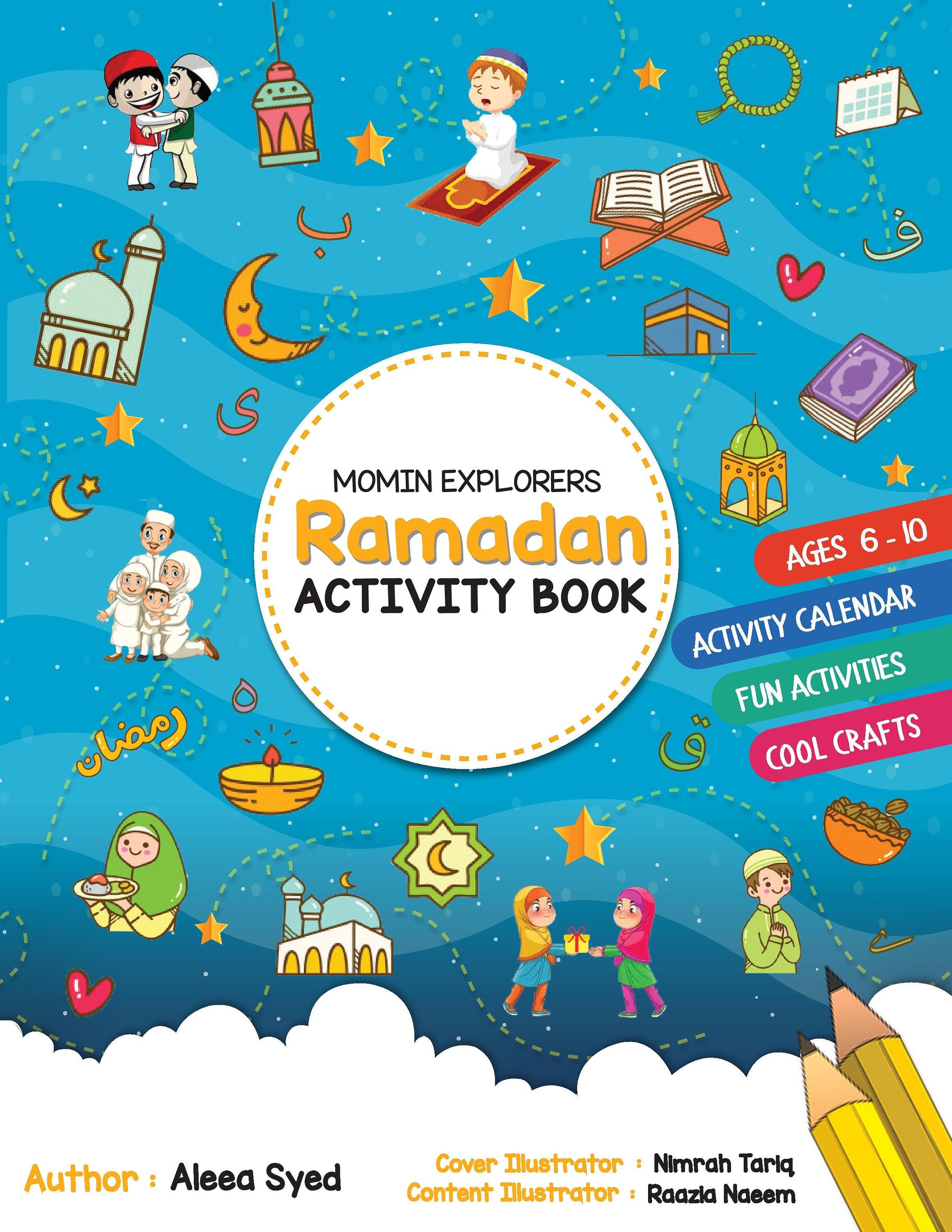 Ramadan Activity Book Islamic Book for Kids Calendar for - Etsy