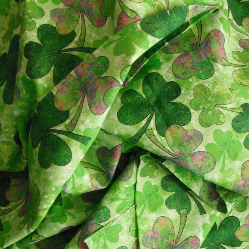 Shamrock Fabric - Etsy