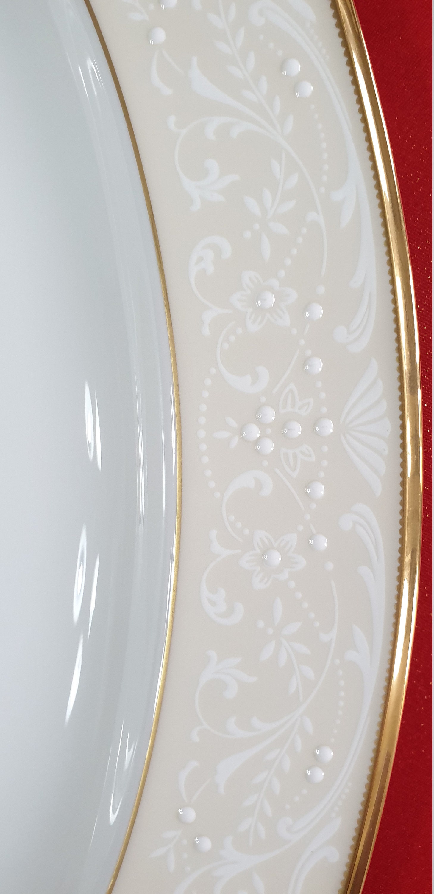 Noritake White Palace 5 Piece Dinner Set,dinnerware Collection Gala ...