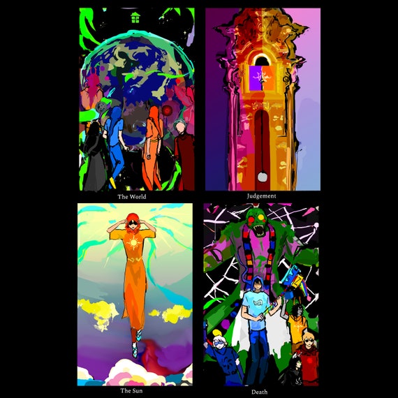 Homestuck Tarot Poster Option 1 - Etsy