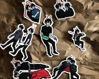 The Amazing Digital Circus Stickers Pomni, Jax, Ragatha, Gangle, Kinger ...