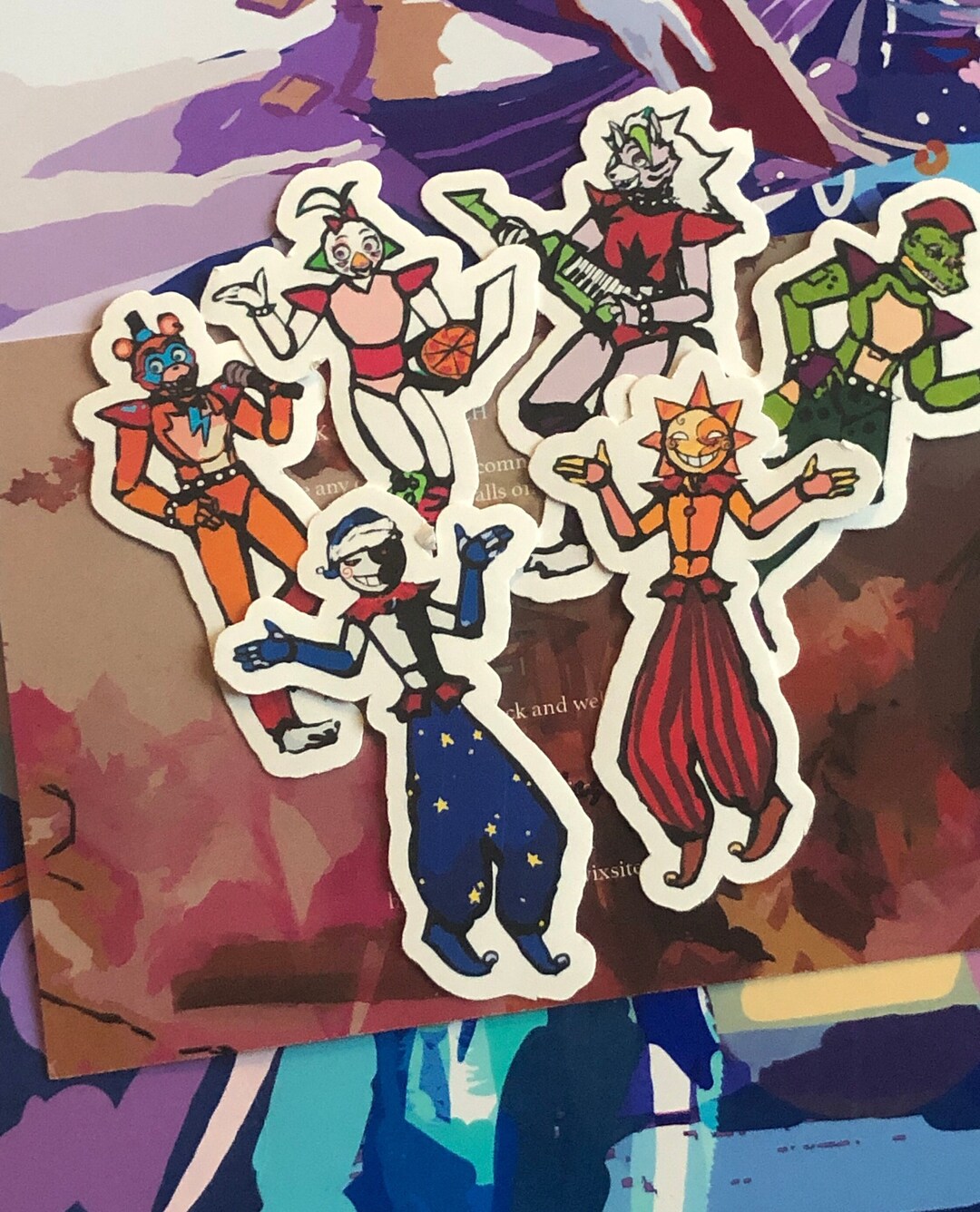 FNAF Security Breach Stickers - Etsy