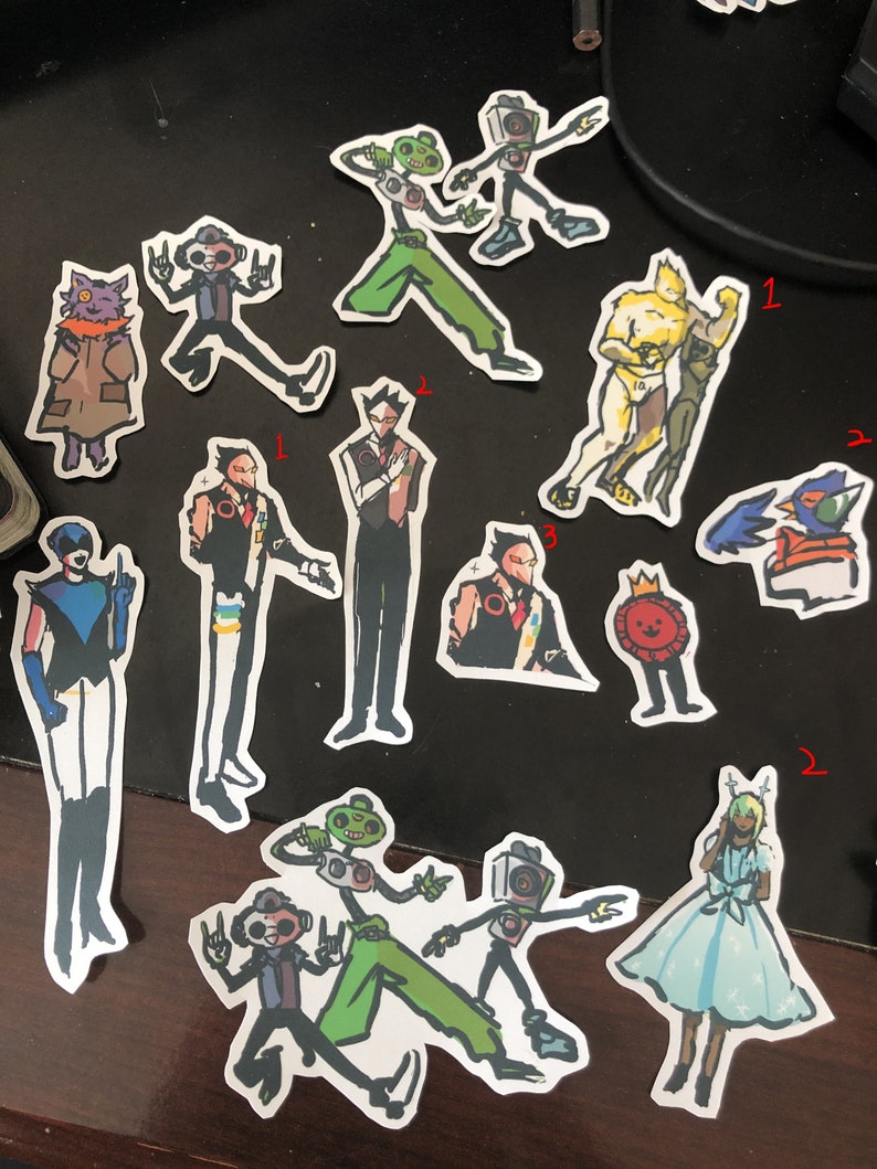 Deltarune Chapter 2 Stickers - Etsy