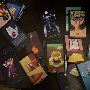 Undertale the Seven Souls Tarot Deck 78 Cards Full Set - Unofficial ...