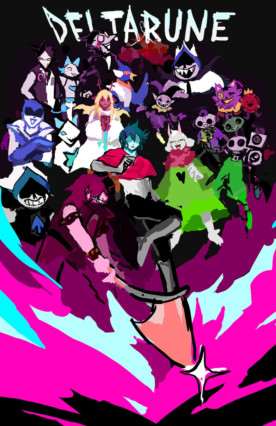 Deltarune Chapter 2 Poster - Etsy