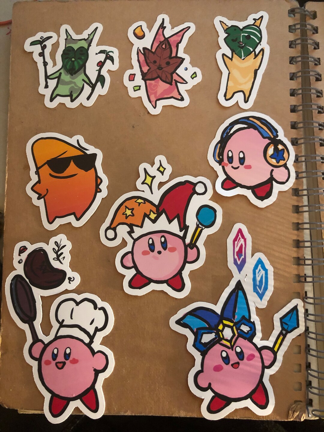 Set of 5 Kirby Stickers, Koroks, and More - Etsy