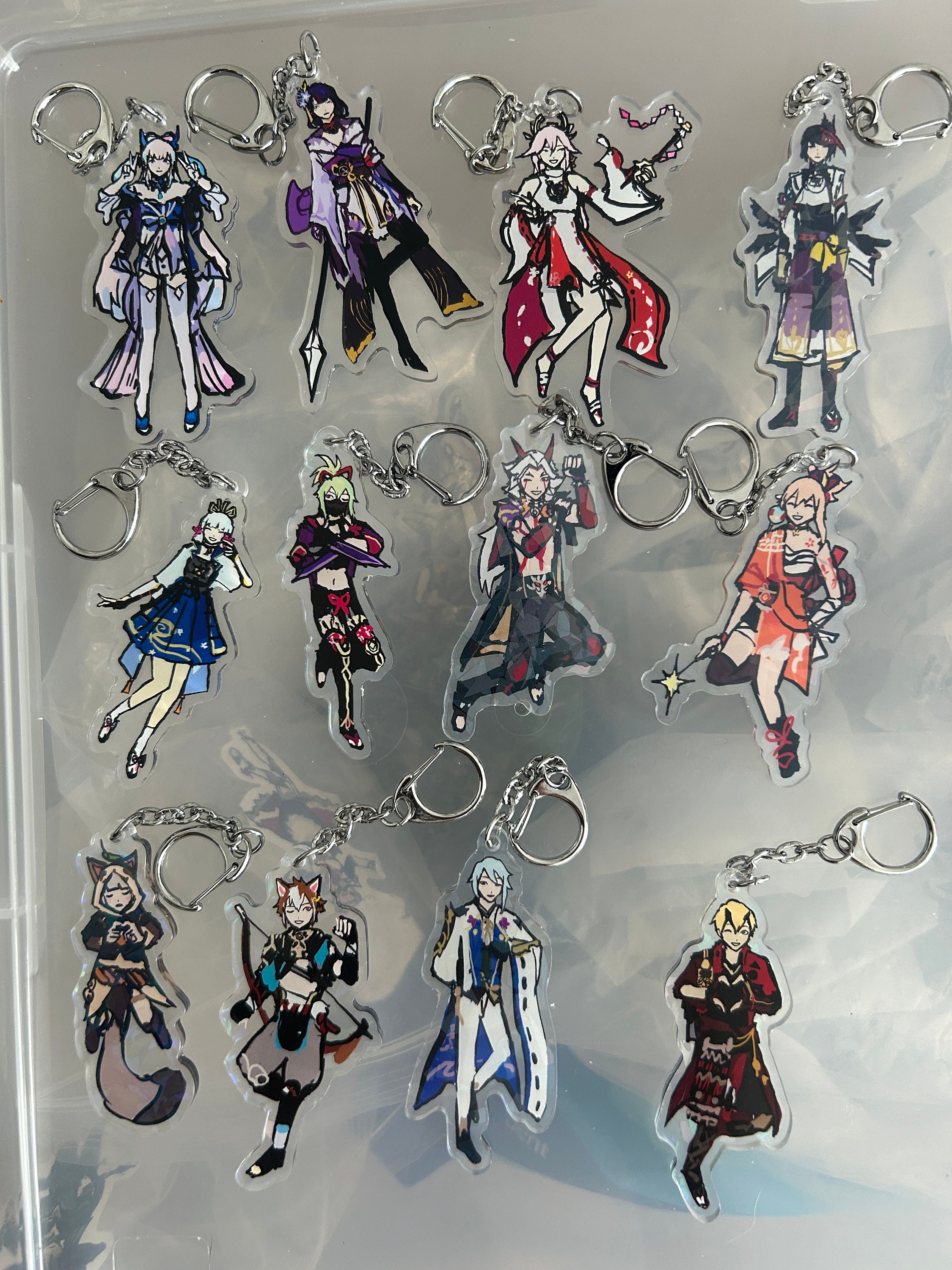 Genshin Impact Charms - Mondstadt, Liyue, Inazuma - Etsy