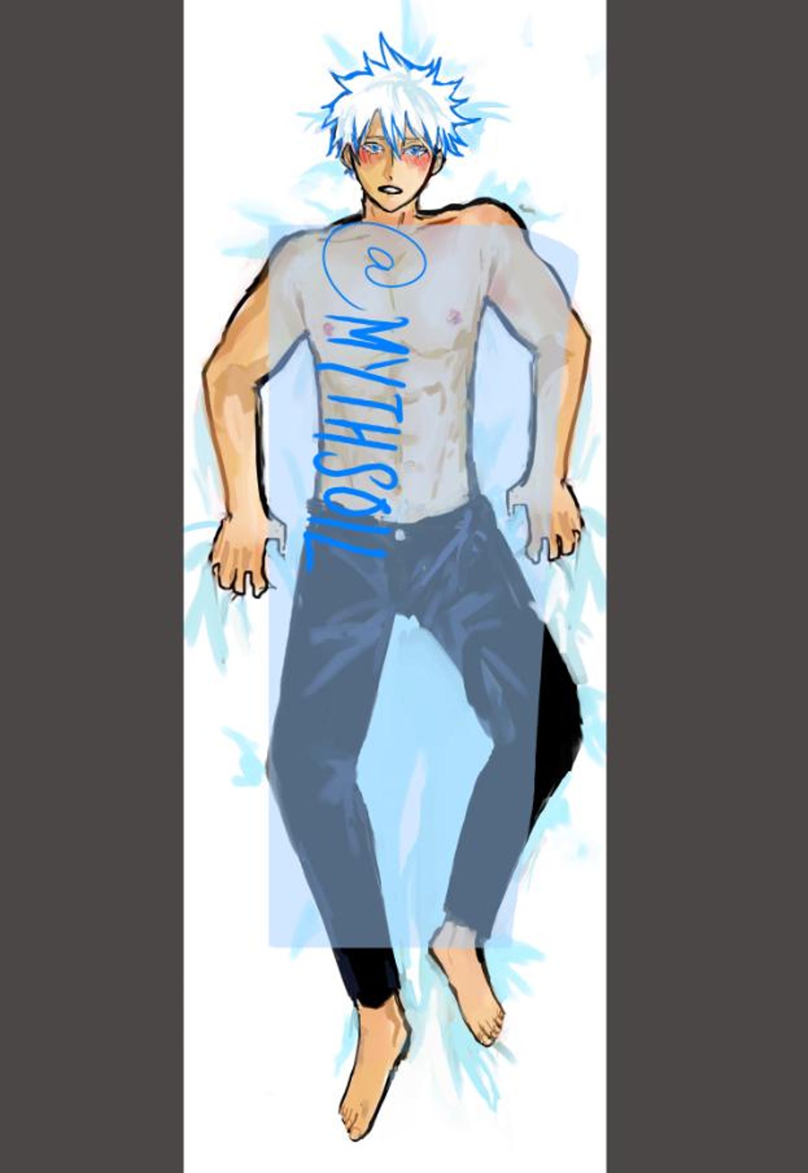 Gojo Satoru, Geto Suguru Double Sided Body Pillow Pillowcase - PREORDER ...