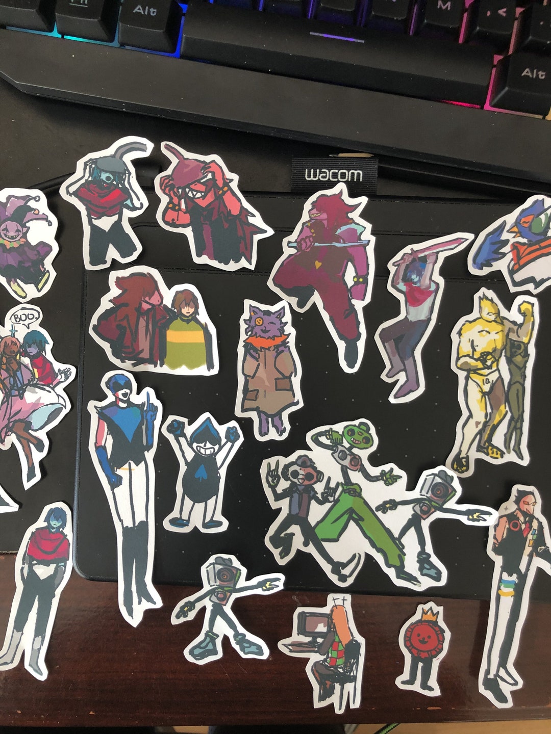 Deltarune Chapter 2 Stickers - Etsy