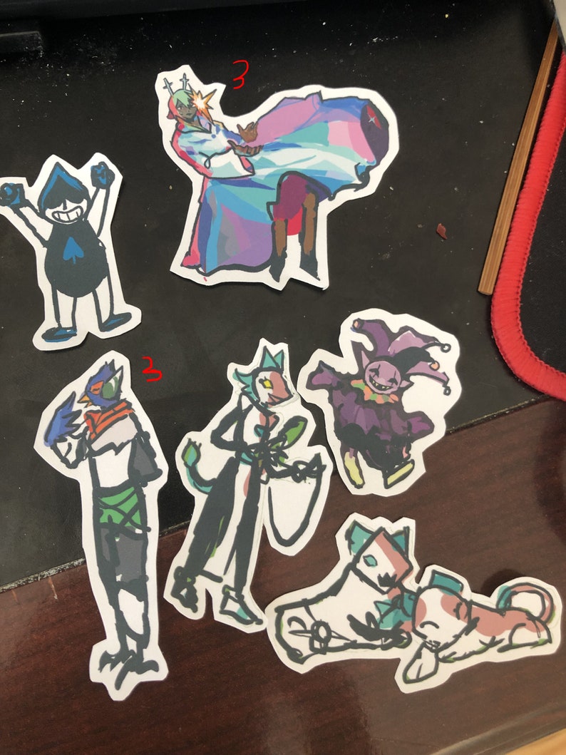Deltarune Chapter 2 Stickers - Etsy