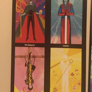 Homestuck Tarot Poster - the World, the Devil, the Emperor - Etsy