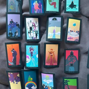 Homestuck Tarot Stickers - Major Arcana and Full Set - Etsy