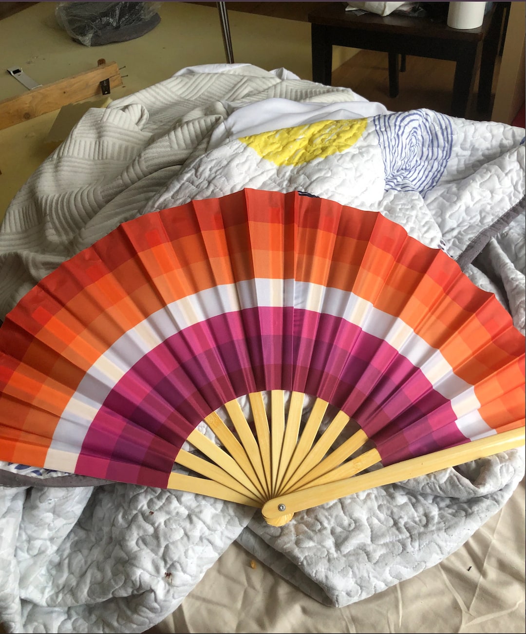 LGBTQ+ Pride Cracking Fans - 24 Inches Long Plastic or Bamboo Base - Etsy