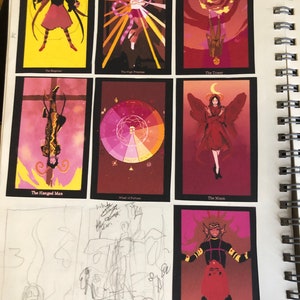 Homestuck Tarot Stickers Major Arcana and Full Set - Etsy