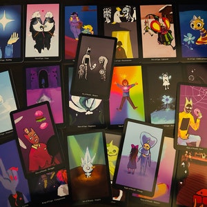 Undertale the Seven Souls Tarot Deck 78 Cards Full Set - Unofficial ...