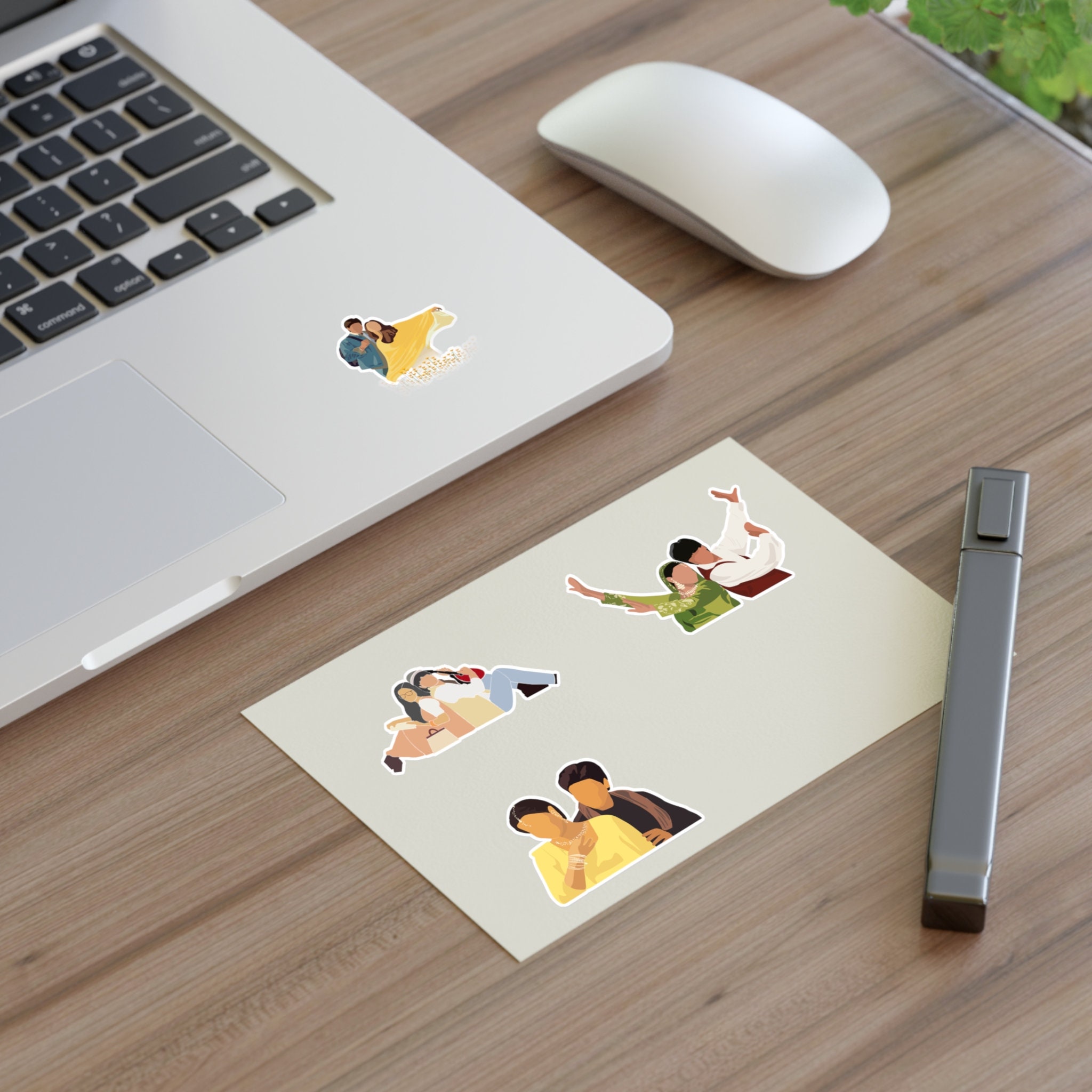Shahrukh Khan Sticker Sheet Pack (set of 1- Contains 4 Stickers) | DDLJ ...