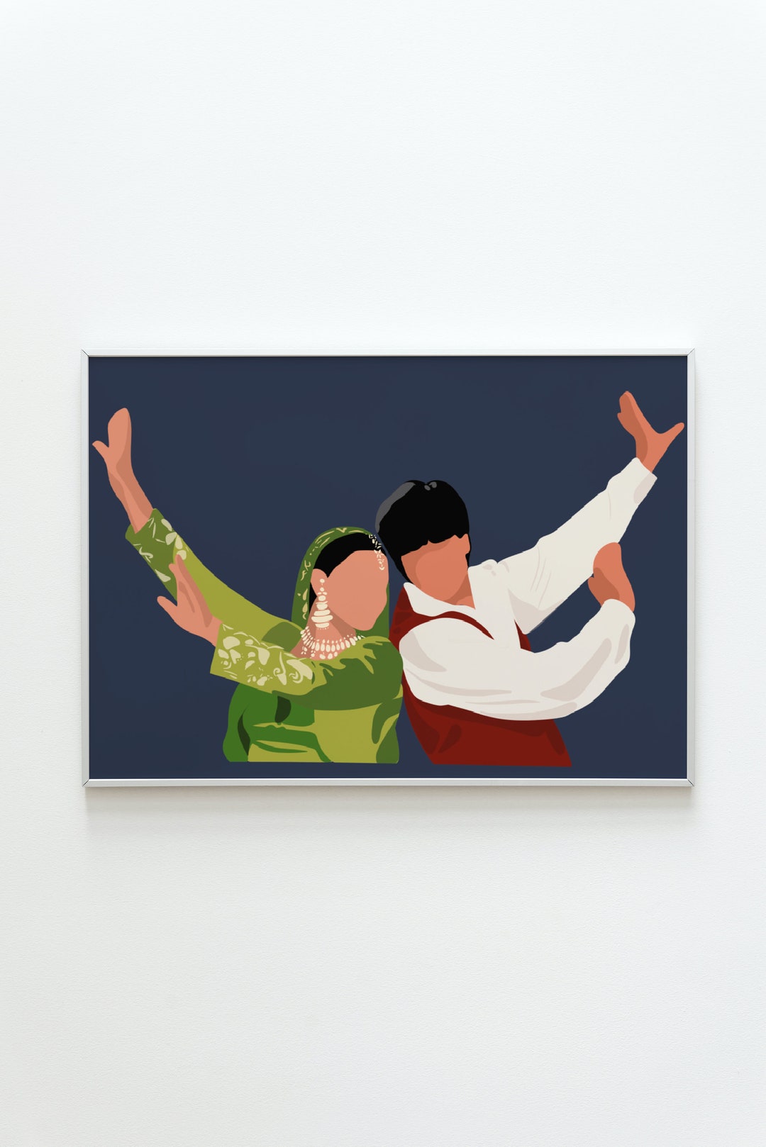 Bollywood DDLJ Dilwale Dulhania Le Jayenge SRK Shah Rukh Khan Kajol ...