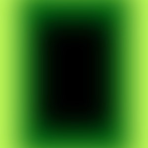 Chartreuse Green Rectangular Gradient Fine Art Print - Unique Wall ...