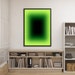 Chartreuse Green Rectangular Gradient Fine Art Print Unique Wall Decor ...
