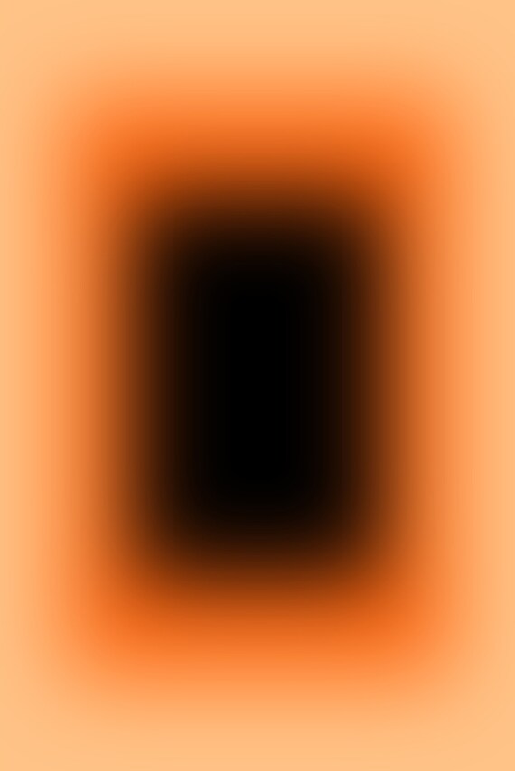 Glowing Rust Gradient Fine Art Print Wall Hangings Wall Décor Prints ...