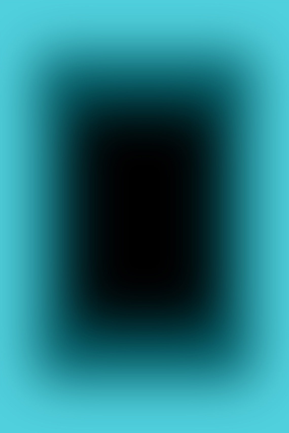 Electric Blue Rectangular Gradient Fine Art Print A Striking Display of ...