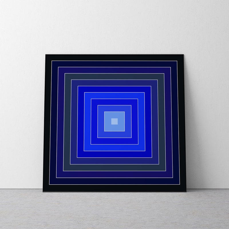 Cobalt Blue Square - Etsy