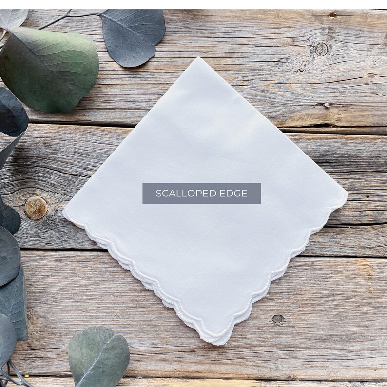 Memorial Handwriting Custom Embroidery Bridal Handkerchief - Etsy