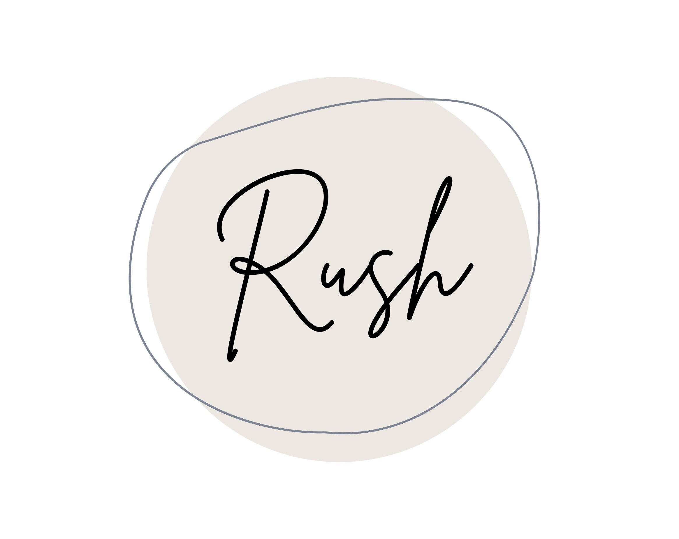 Rush Order - Etsy