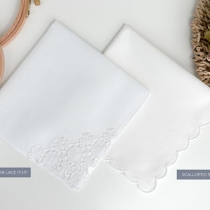 In Memory Handwritten Handkerchief - Etsy