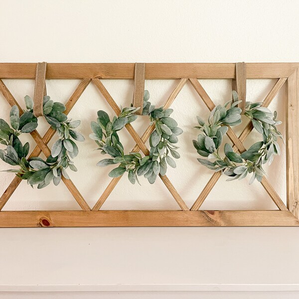 Rustic Window Frame Wall Decor - Etsy