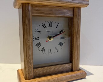 Woodford Quartz Brass Carriage Style Mantel Clock Vintage West Germany ...