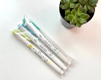 Zebra Mildliners Pack - Etsy
