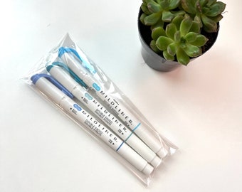 Zebra Mildliners Pack - Etsy