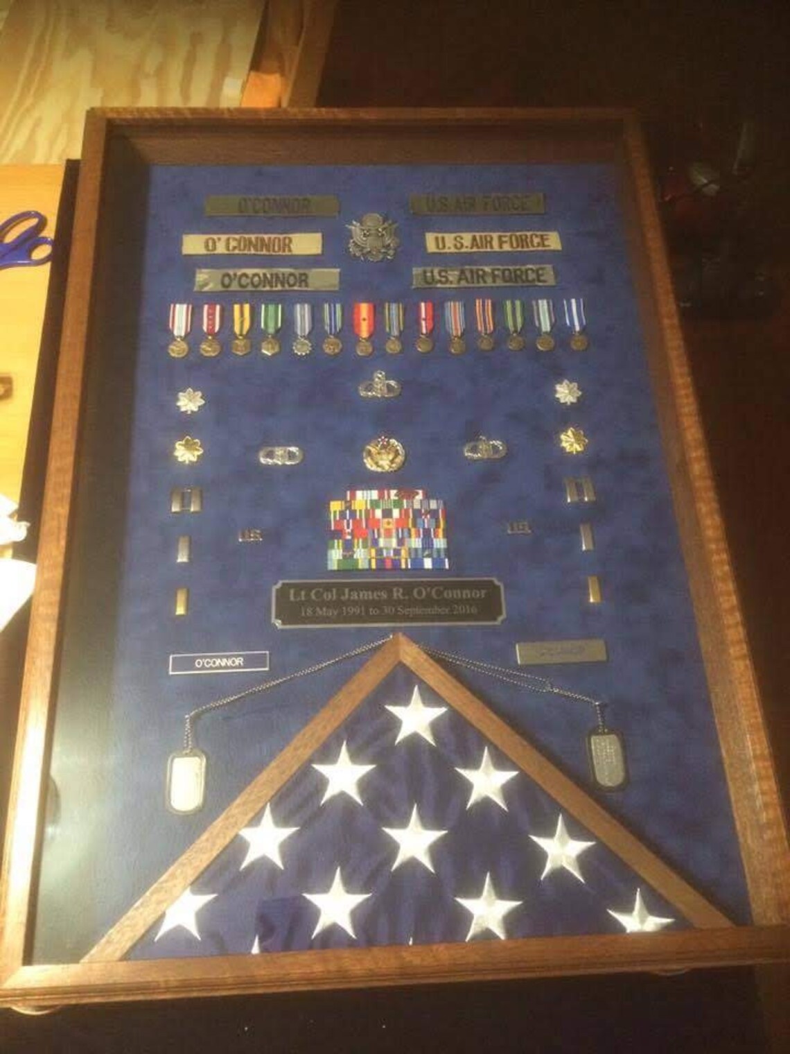Military Shadow Boxes Awards Medal/Ribbons Certificates | Etsy