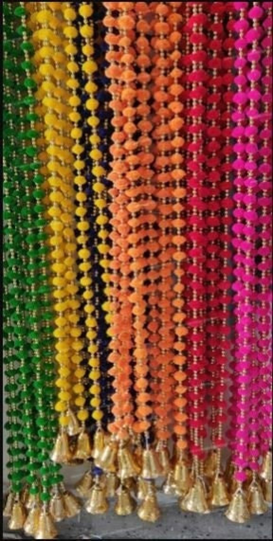 Marigold Garland Handmade Flower Garlandsparty Decor Item - Etsy