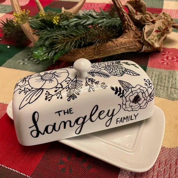 Custom Butter Dish - Etsy