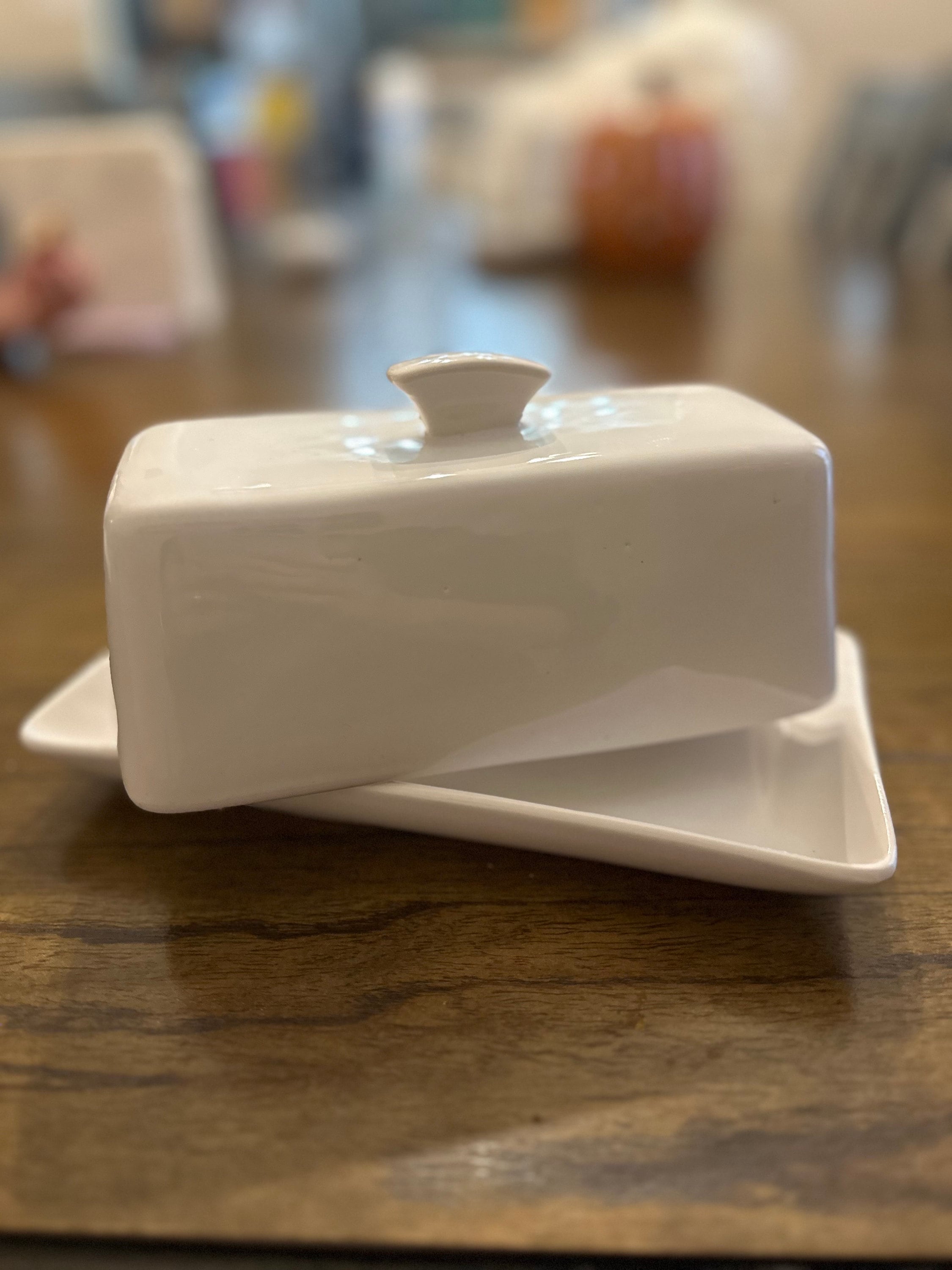 Custom Design Butter Dishes Square Model, Vegan Butter - Etsy