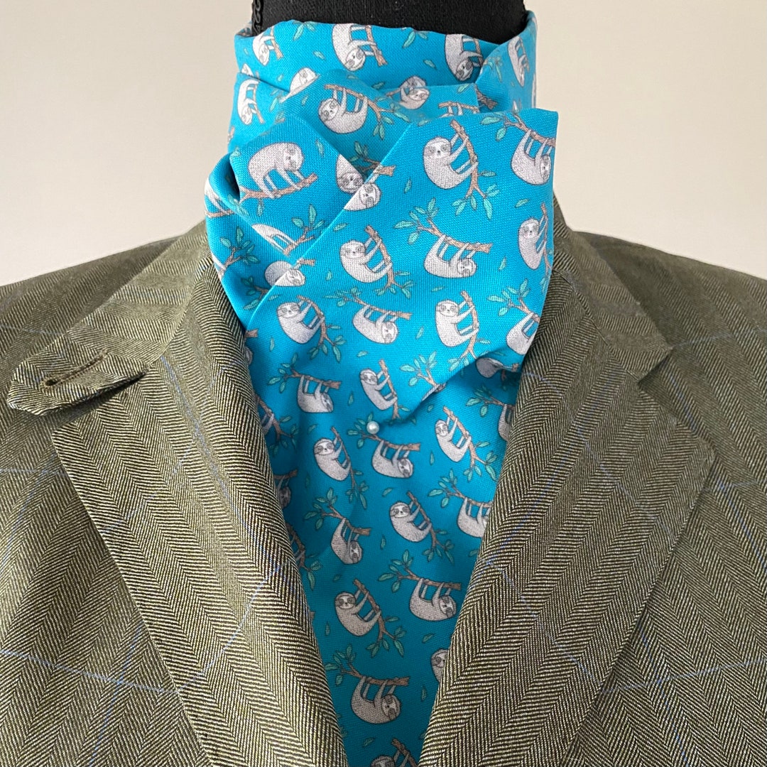 Mini Sloths Stock Tie - Etsy