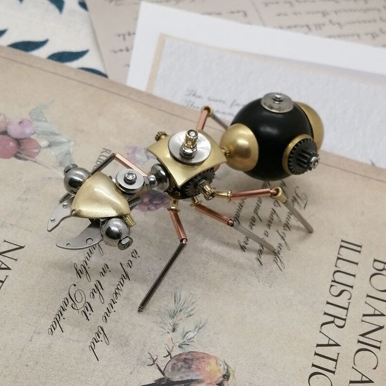 Mechanical Ant Steampunk Metal Handmade Finished Model Decor - Etsy
