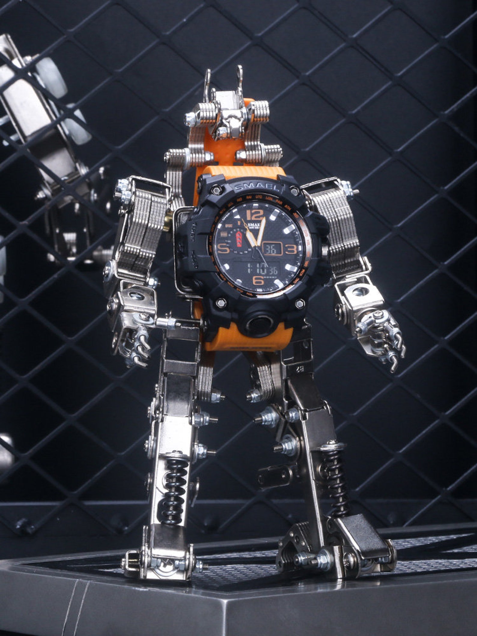 Time Machine 220 Pcs DIY Metal Mechanical Models 3D Assembly - Etsy