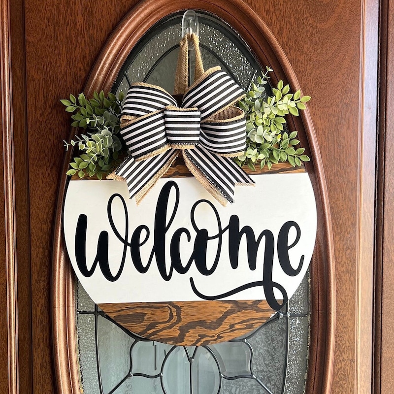 Welcome Sign Front Door - Etsy