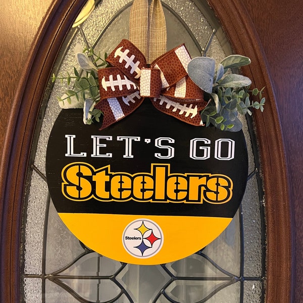Pittsburgh Steelers Sign - Etsy