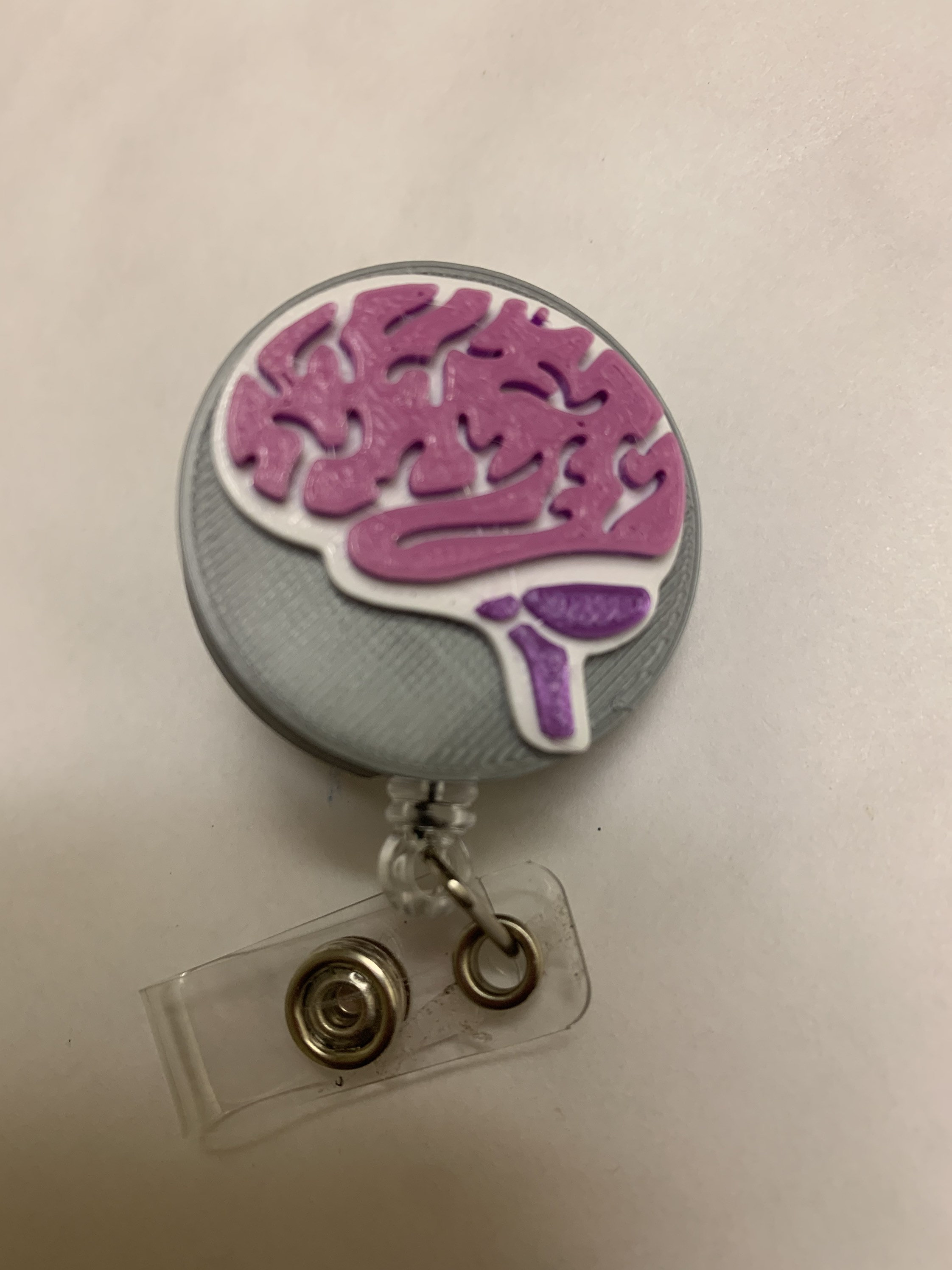 Brain Badge Reel Neurology Badge Clip Lanyard Badge - Etsy.de